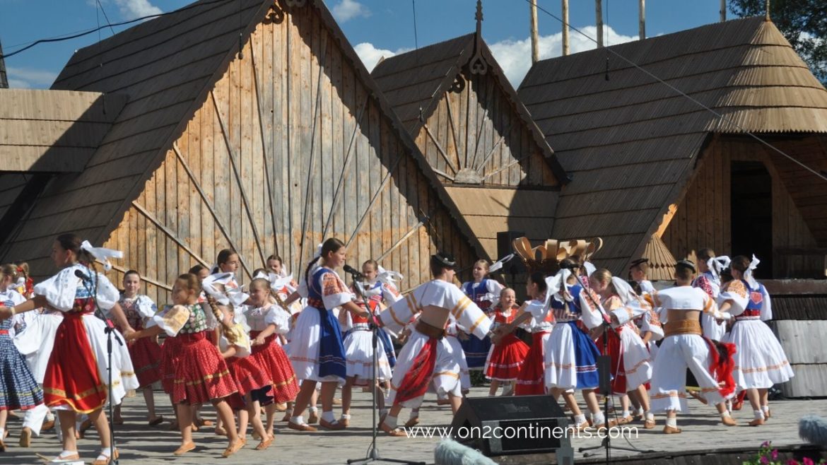 SLOVAK FOLKLORE IN PICTURES - ON 2 CONTINENTS