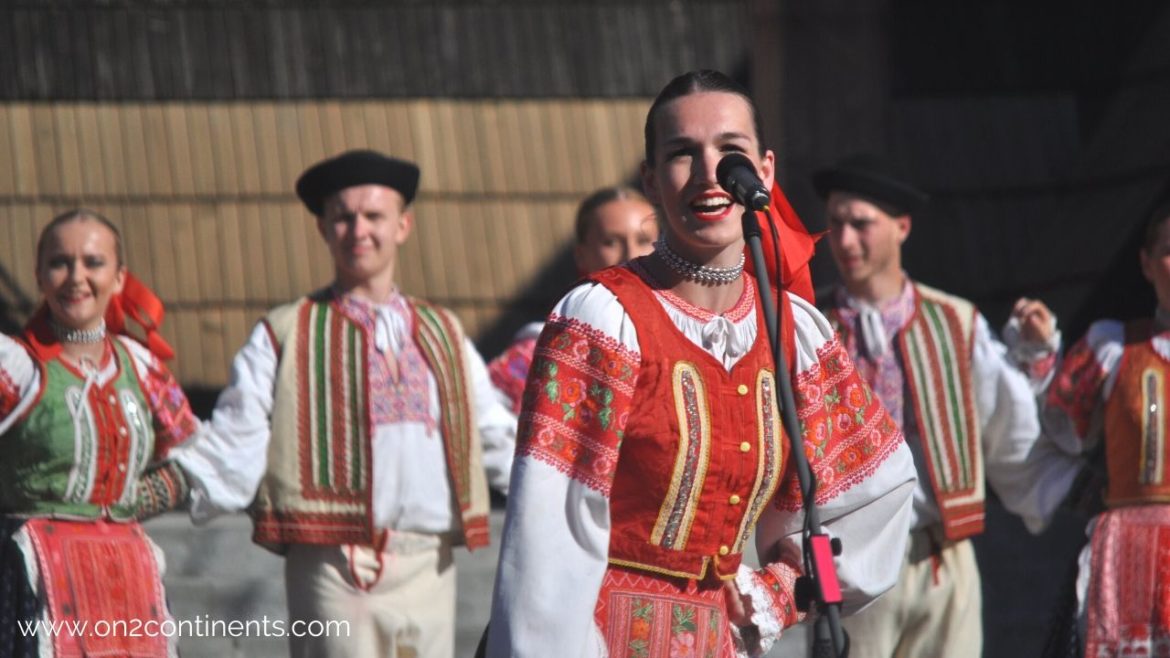 SLOVAK FOLKLORE IN PICTURES - ON 2 CONTINENTS