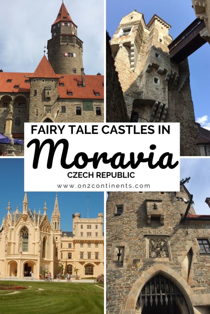 CZECHIA: FAIRY TALE MORAVIAN CASTLES