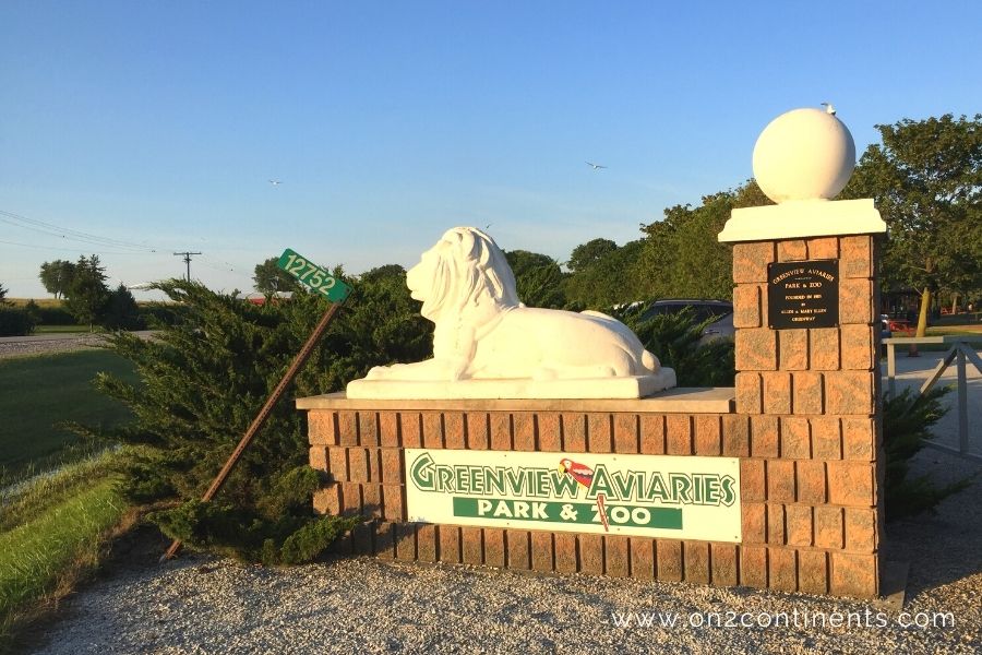 ONTARIO: DAY TRIP TO GREENVIEW AVIARIES PARK & ZOO - ON 2 CONTINENTS